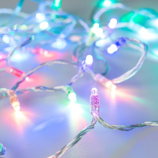Светодиодная гирлянда Ardecoled ARLIGHT ARD-STRING-CLASSIC-15000-CLEAR-100LED-LIVE RGB-SPI