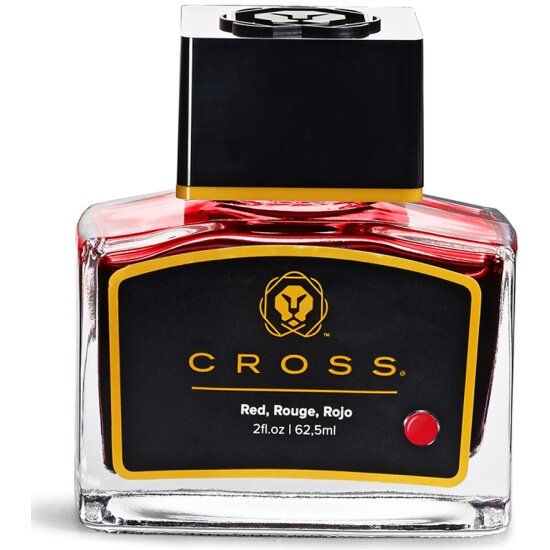 Чернила (флакон) Cross , красный, 62,5 мл