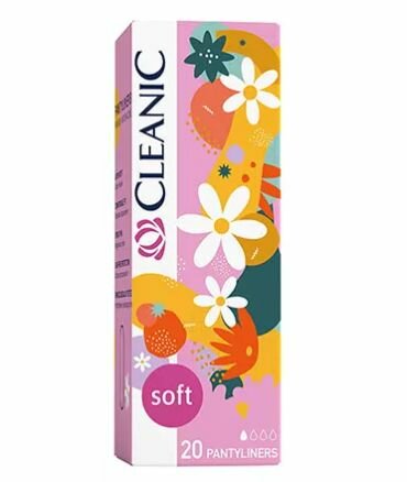 Cleanic Прокладки ежедневные гигиенические Soft, 20 шт