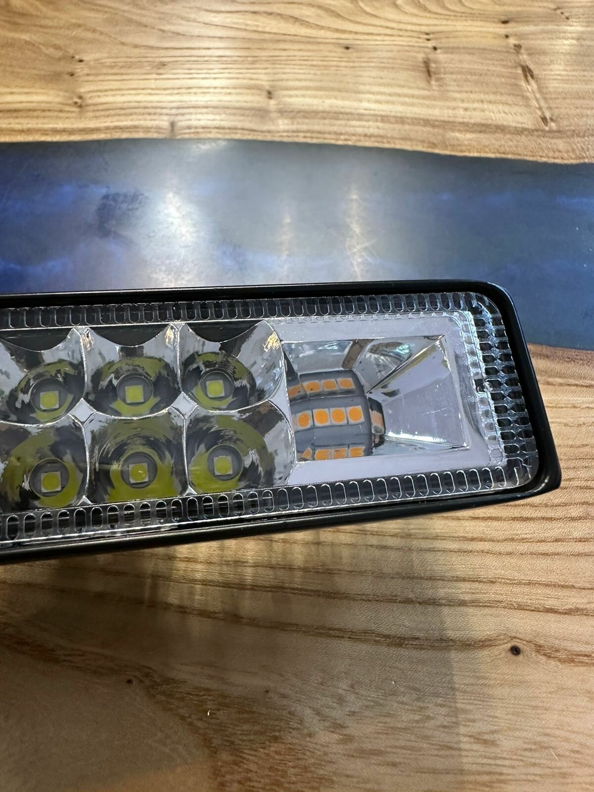 Дневные ходовые огни 16Led 16W 6000K+3000К 12/24V