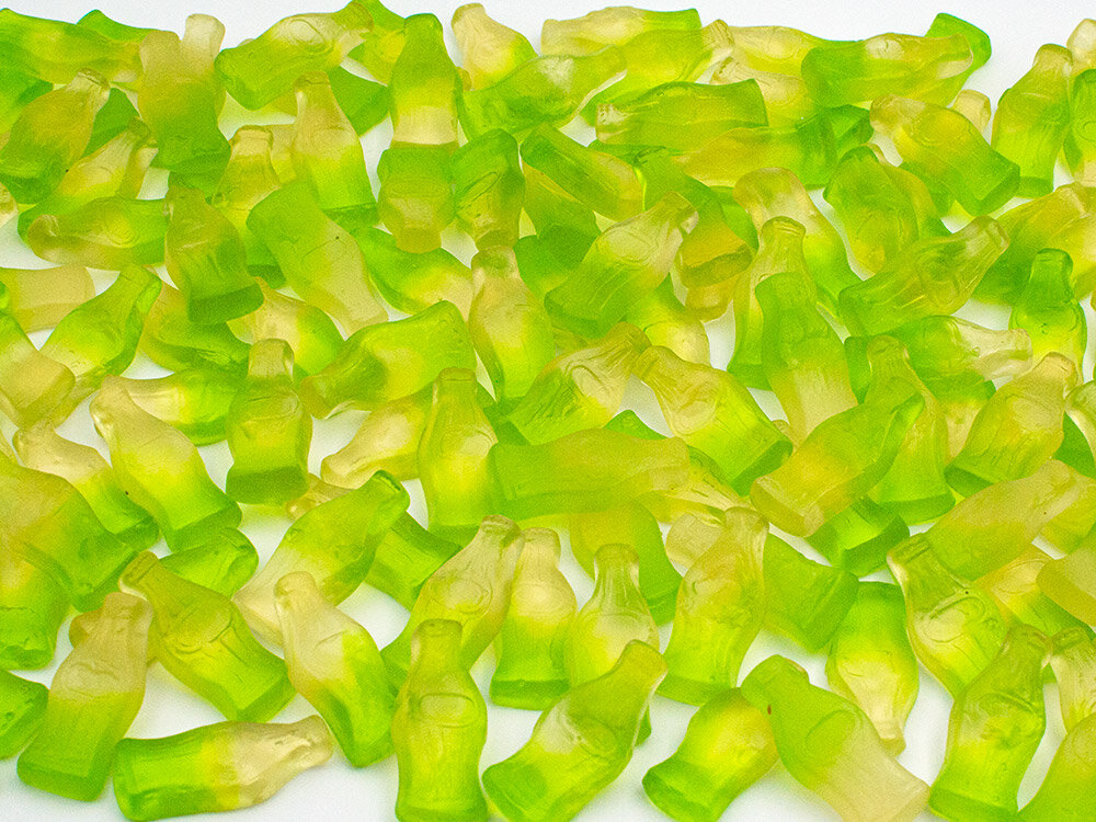 Жевательный мармелад "Бутылочка" со вкусом мохито 1кг RAVAZZI/Италия