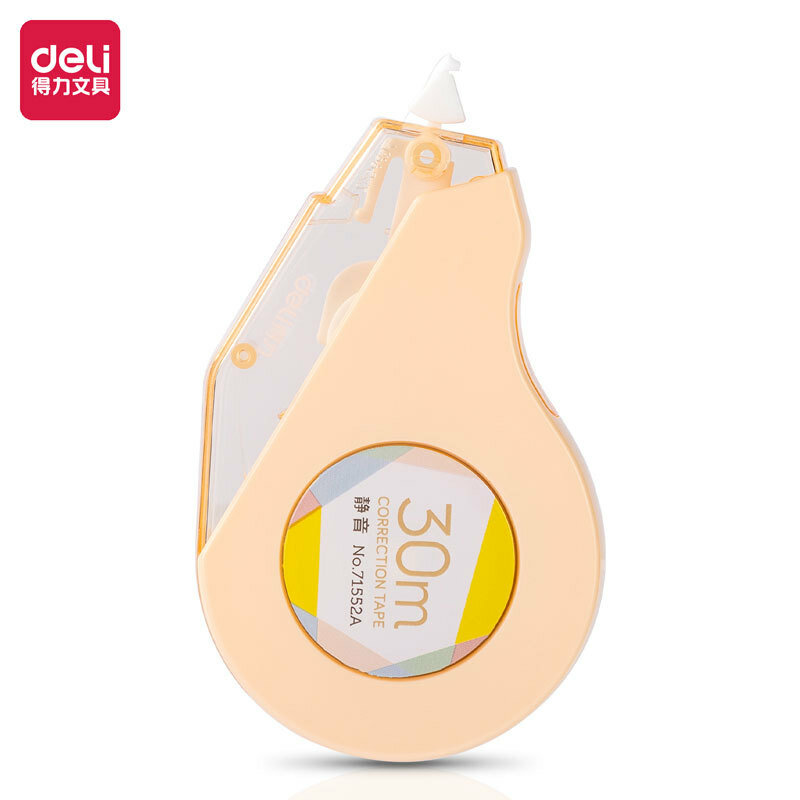 Коррекционная лента 71552A, для отключения звука, 30 м, желтая