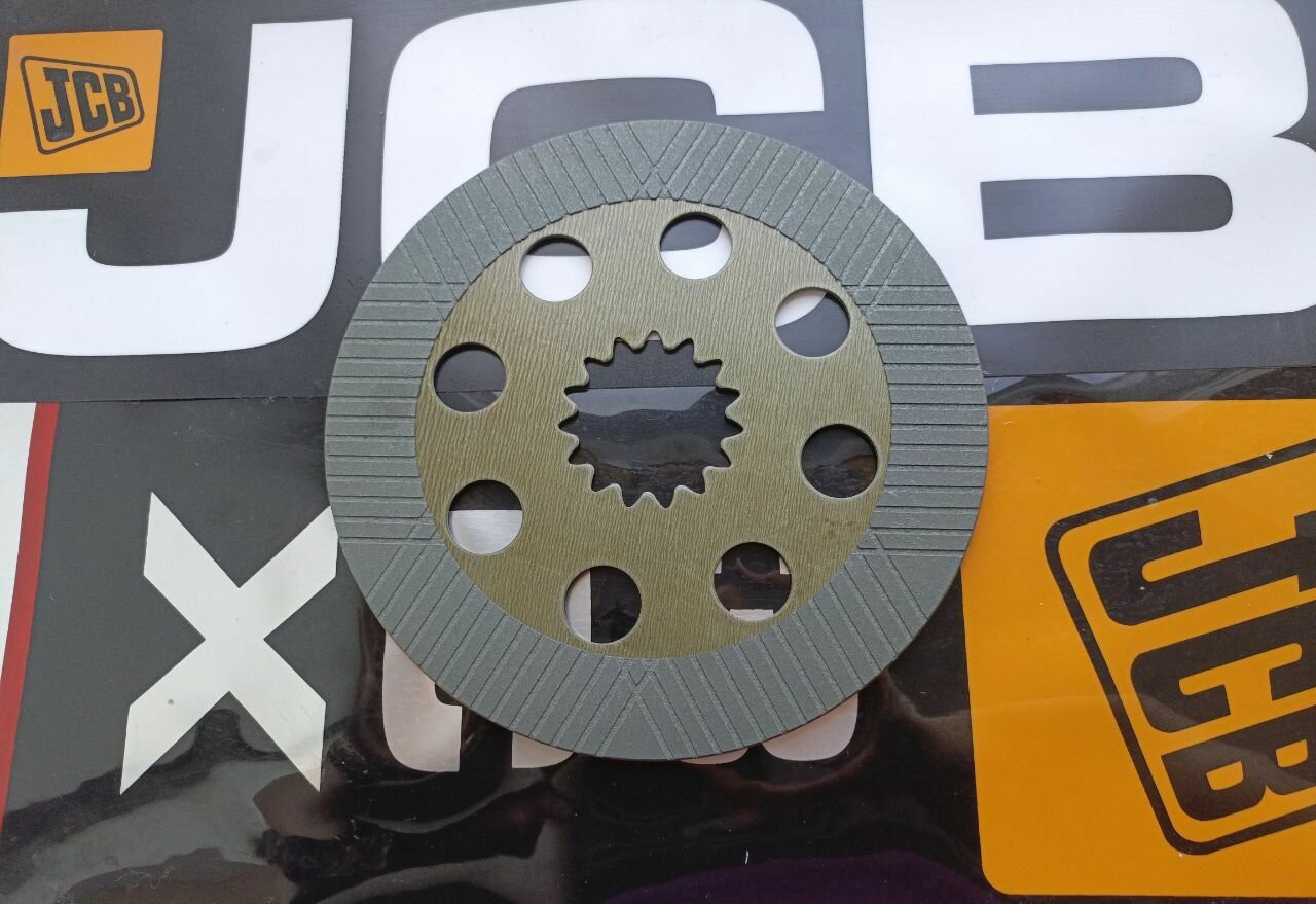 JCB 3х 4х Диск фрикционный заднего моста 458/20353 450/10224 для JCB 3cx 4cx, запчасти AOSS parts для спецтехники экскаватора