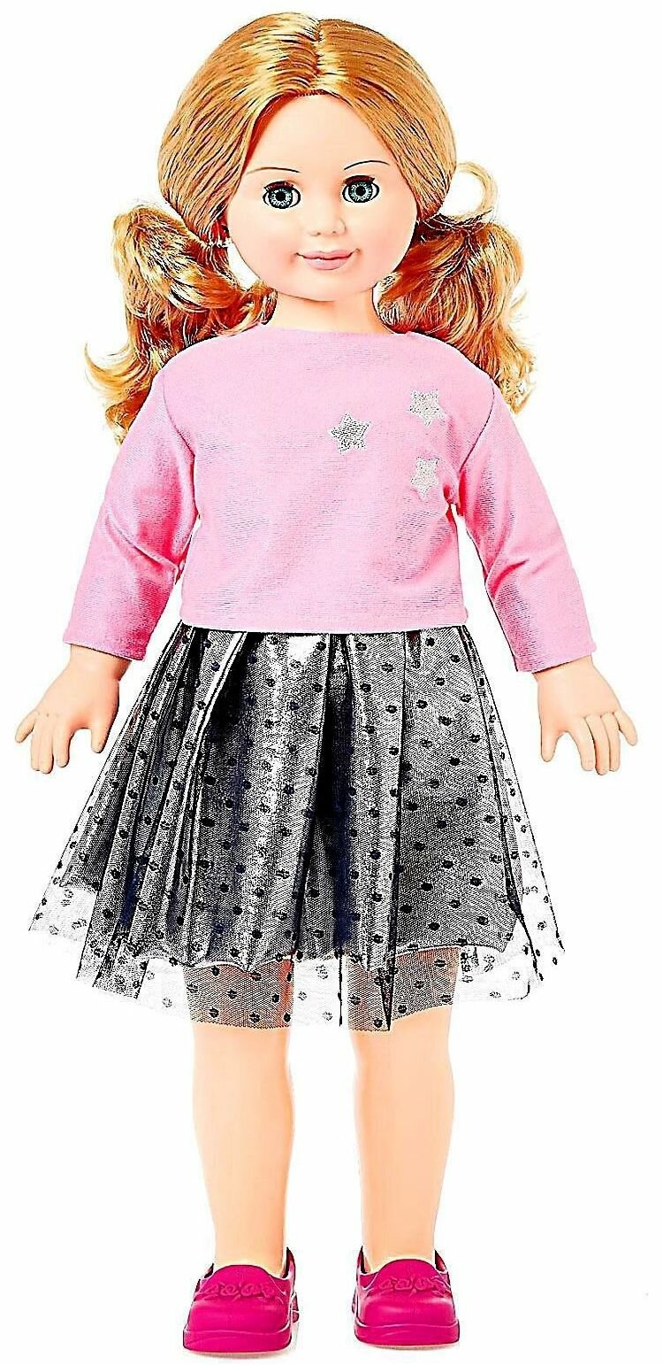 Детская говорящая кукла "Милана модница 2", игрушка для девочек со звуковым устройством, классическая куколка с длинными волосами, закрывающая глаза, 70 см