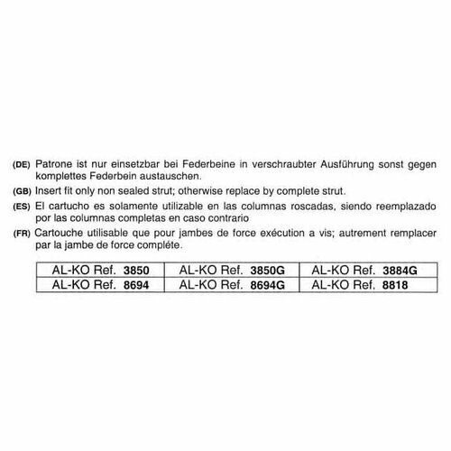 Амортизатор Al-Ko 8694G