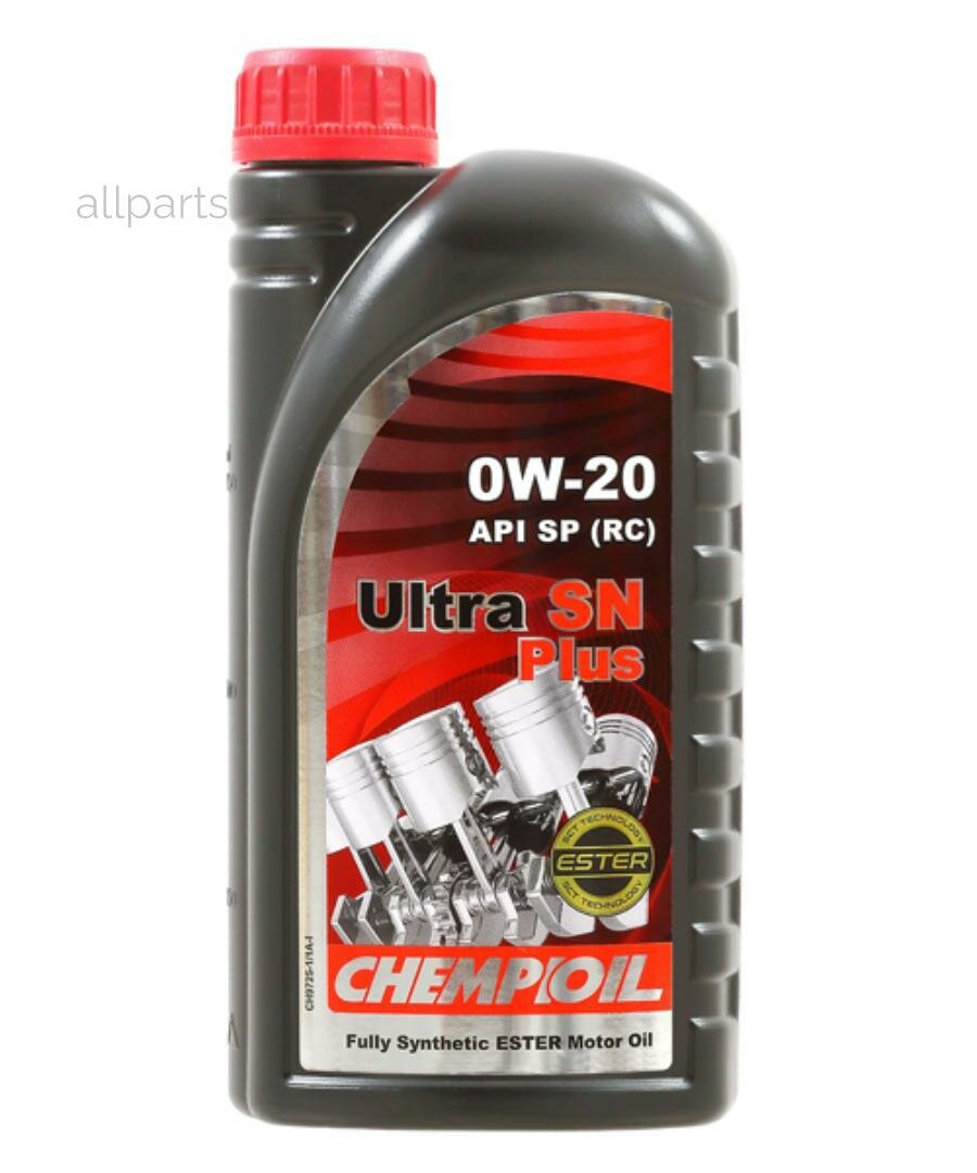 CHEMPIOIL CH97251 0W-20 Ultra SN Plus SP (RC) 1л (синт. мотор. масло)
