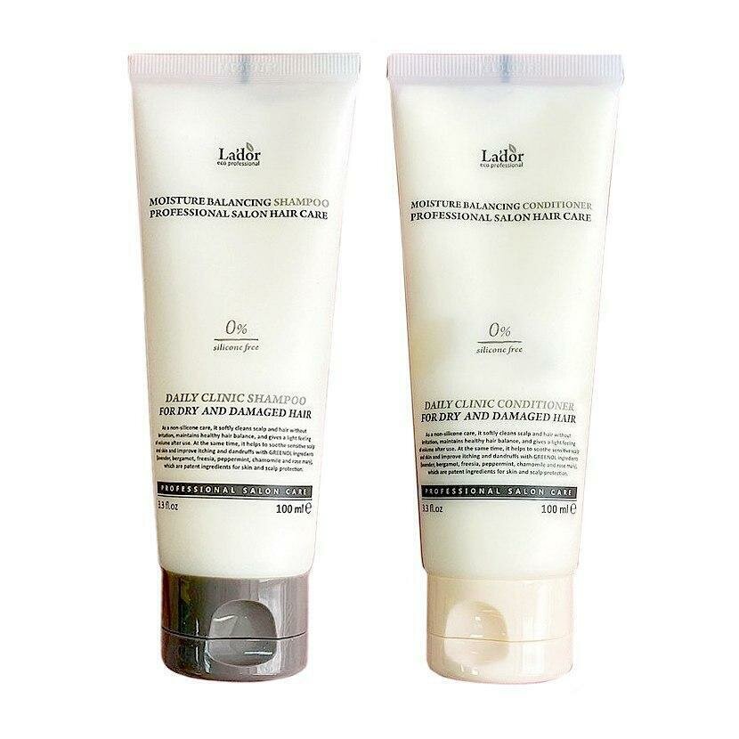 Набор Шампунь и кондиционер Lador Moisture Balansing 2 шт. по 100 мл