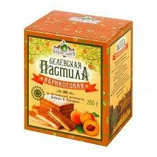 Упаковка из 20 штук Пастила Белевская Абрикосовая коробка 200г
