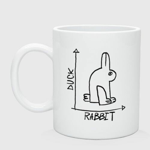 Утка. Кролик Кружка