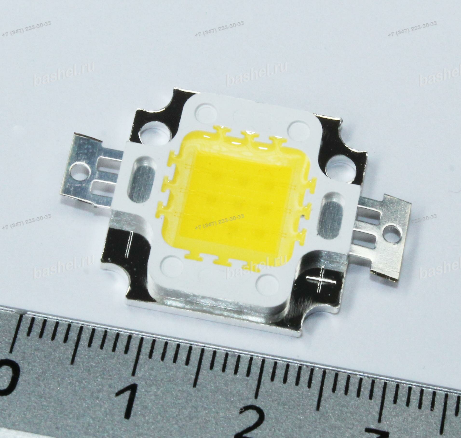 COB-10W 900Lm, 4500k, 800mA, 9,6-10,2V LED-L10W Day White (для прожекторов), Светодиод мощный