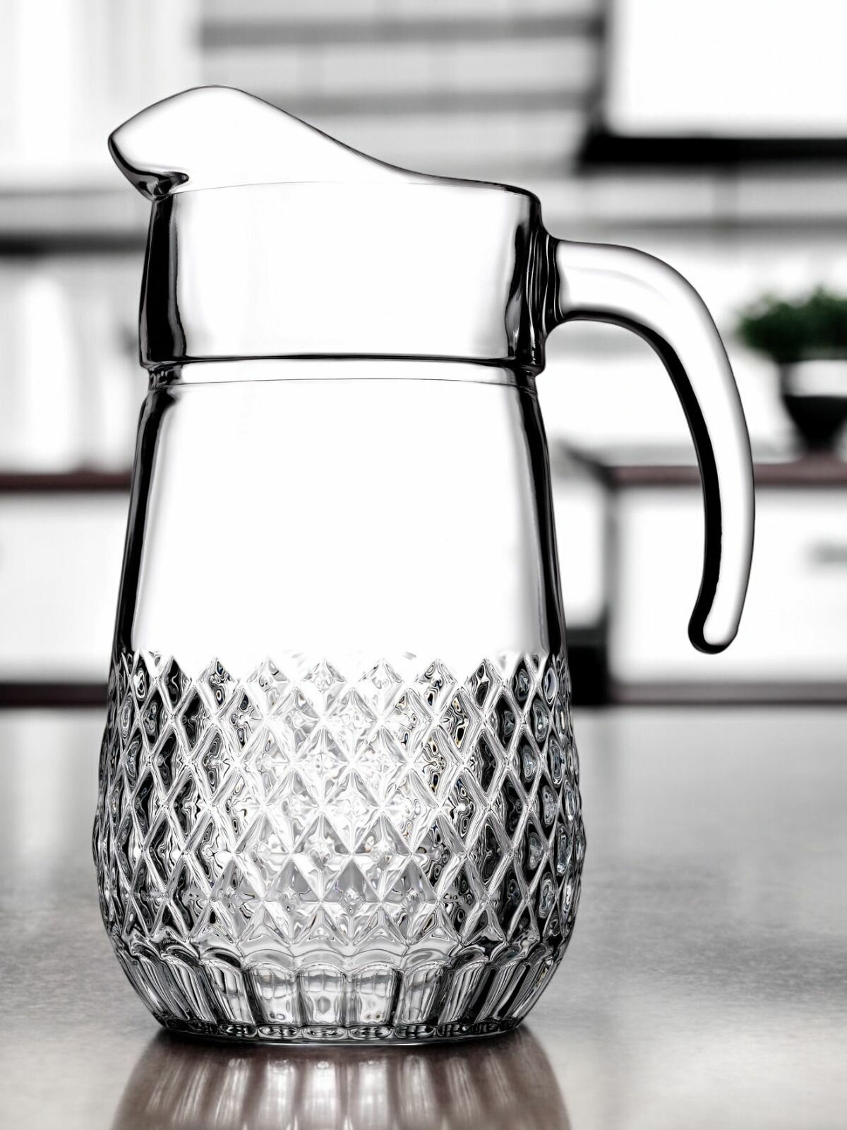Кувшин Pasabahce Вальс, стеклянный, 1,34 л
