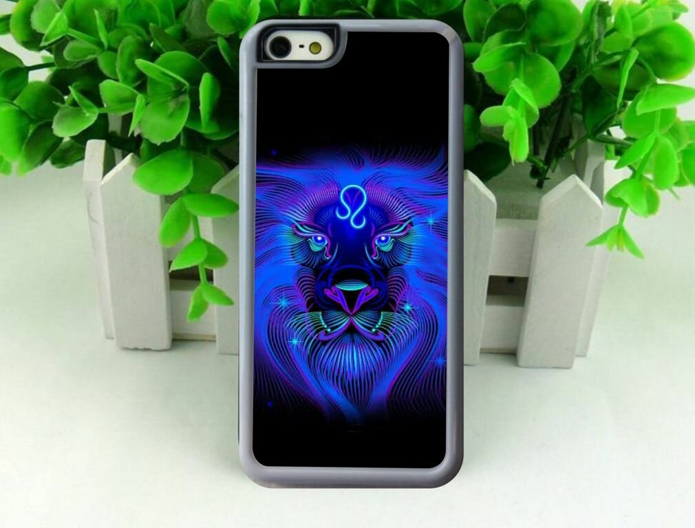 Чехол на телефон со знаком зодиака Лев №3