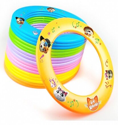 Набор Летающих Тарелок №4 (кольцо 5шт.) 44 Котенка НЛТЛ04