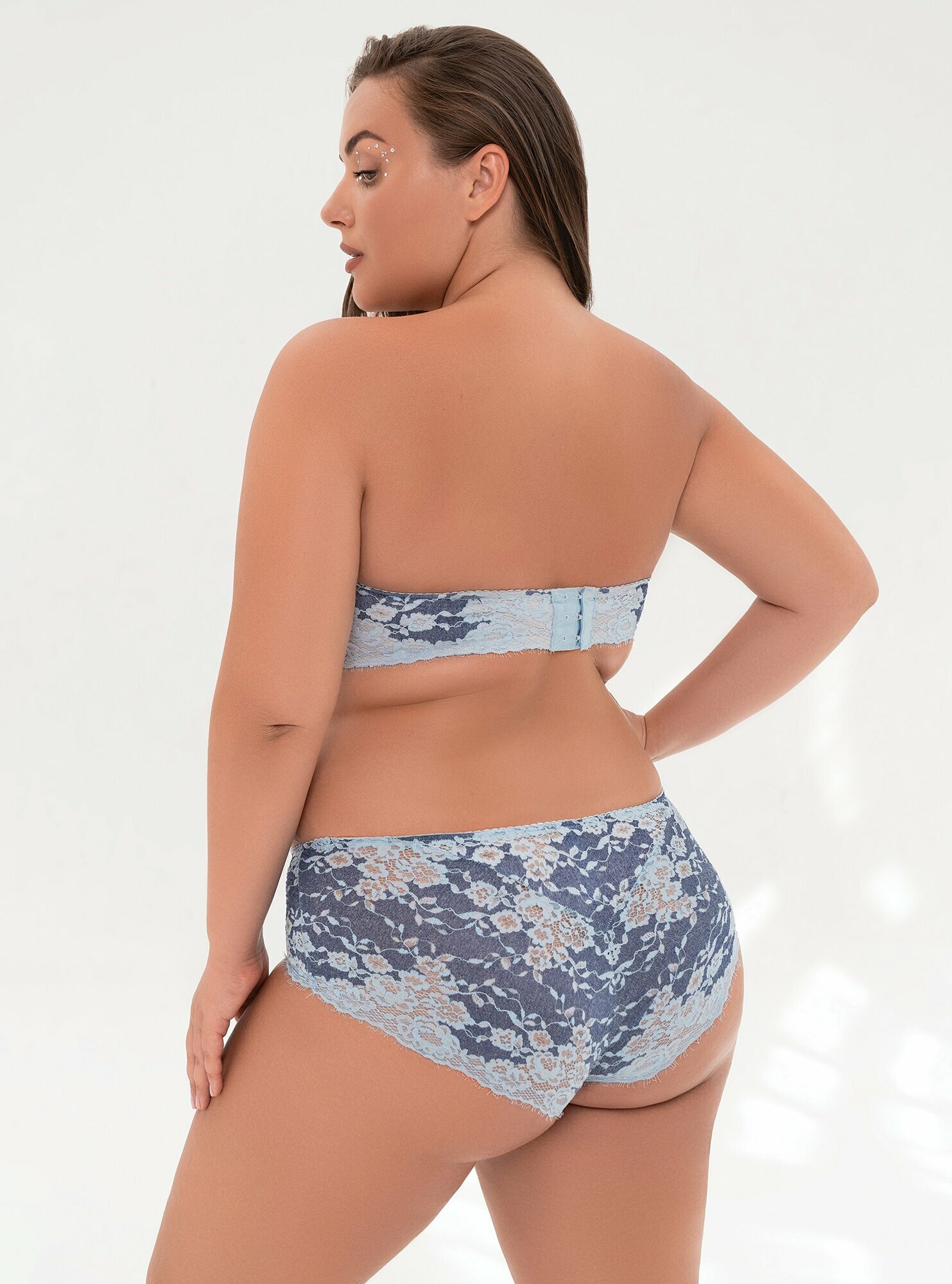 Трусы женские трусы шорты кружевные средняя посадка Нежное послание