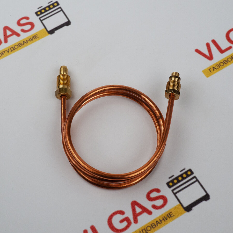 Трубка запальника для газового котла медная 600мм с автоматикой EuroSit, TGV (с газовым клапаном Евросит, ТГВ)
