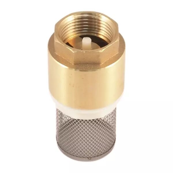 Клапан обратный 1/2" с фильтром Аквалинк