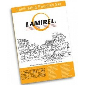 Пленка для ламинирования Lamirel 78787 75 шт 75 мкм