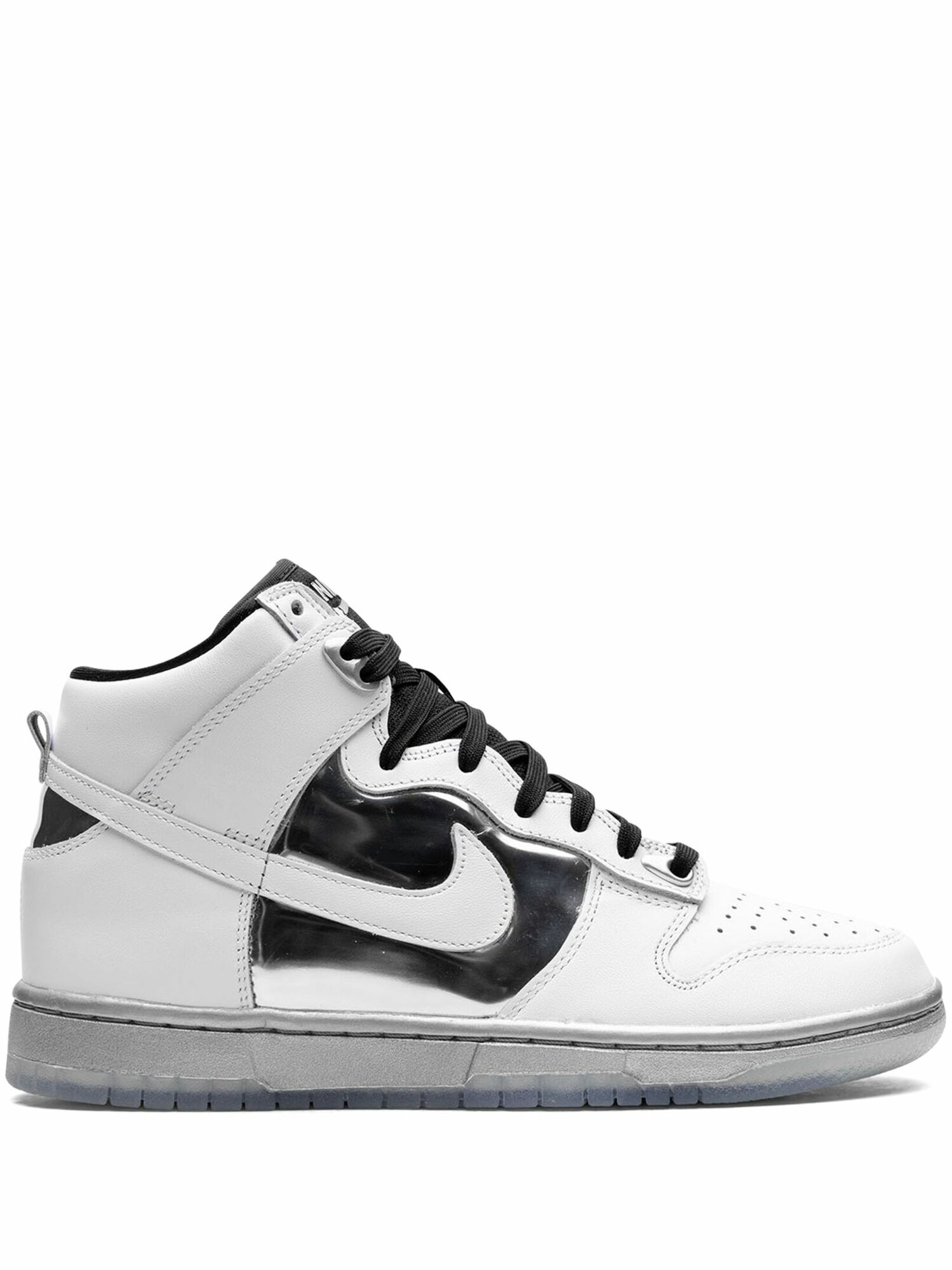 Кроссовки NIKE Dunk High SE Chrome, размер 5.5 US, white