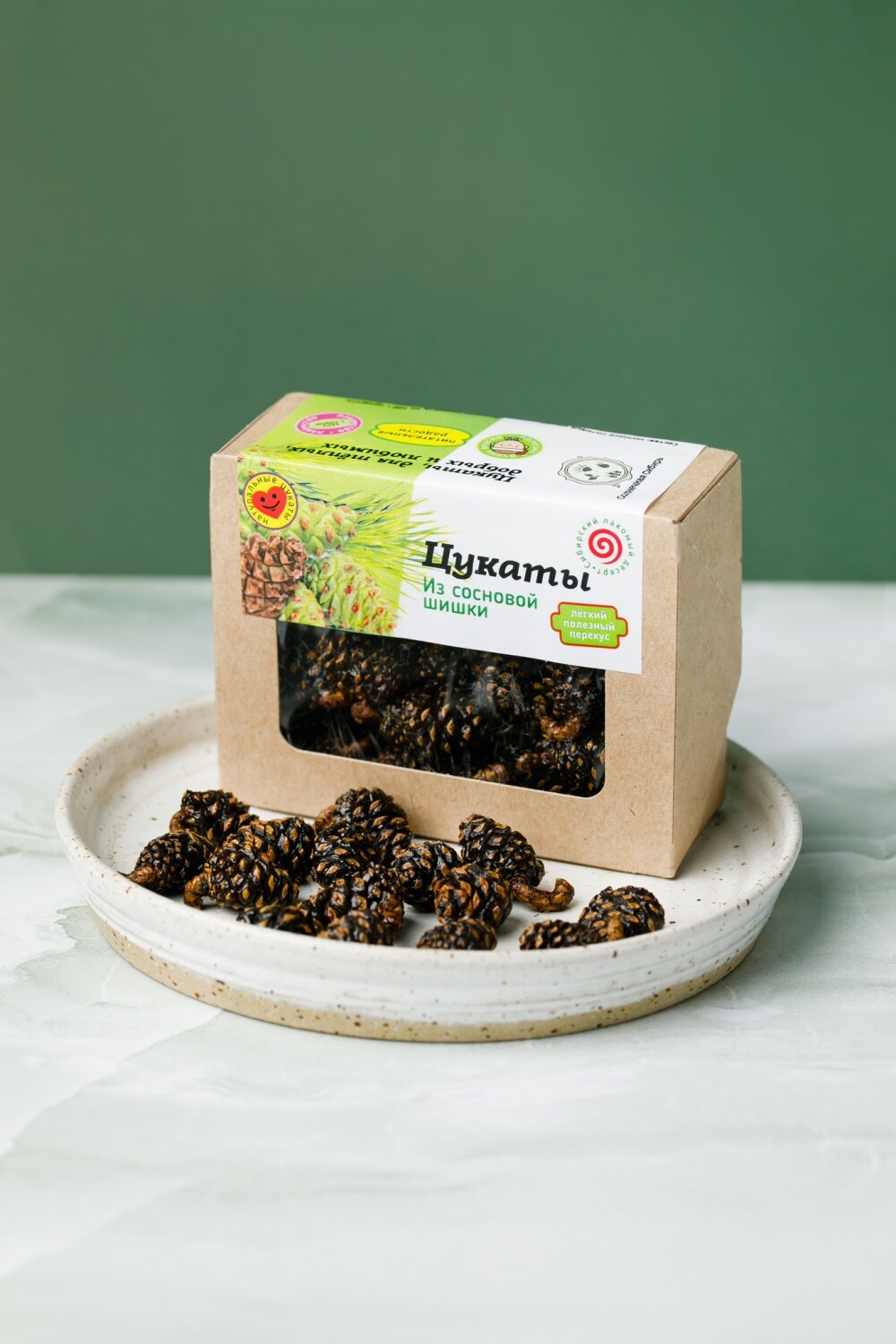 Цукаты из сосновой шишкой 100 гр