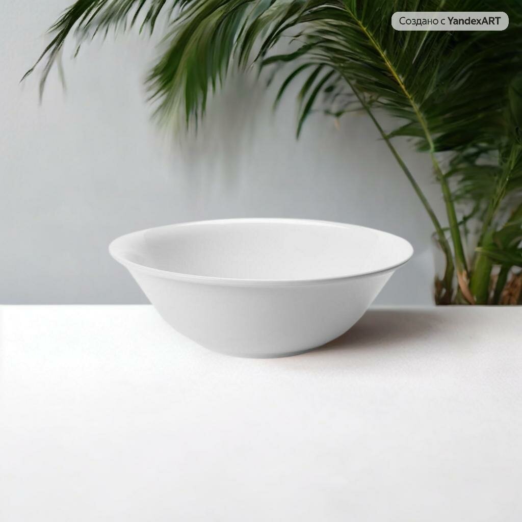 Салатник из фарфора CAMEO IMPERIAL WHITE 210-194, 1500 мл, 230x230x72 мм, 2 шт