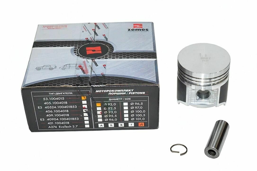 Поршень 92,0 УМЗ-4178, ЗМЗ-402 (4 шт.) группа А (Zemes)