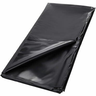 76505 Toyfa Black&Red Bed Sheet, черная. Виниловая простыня для секса