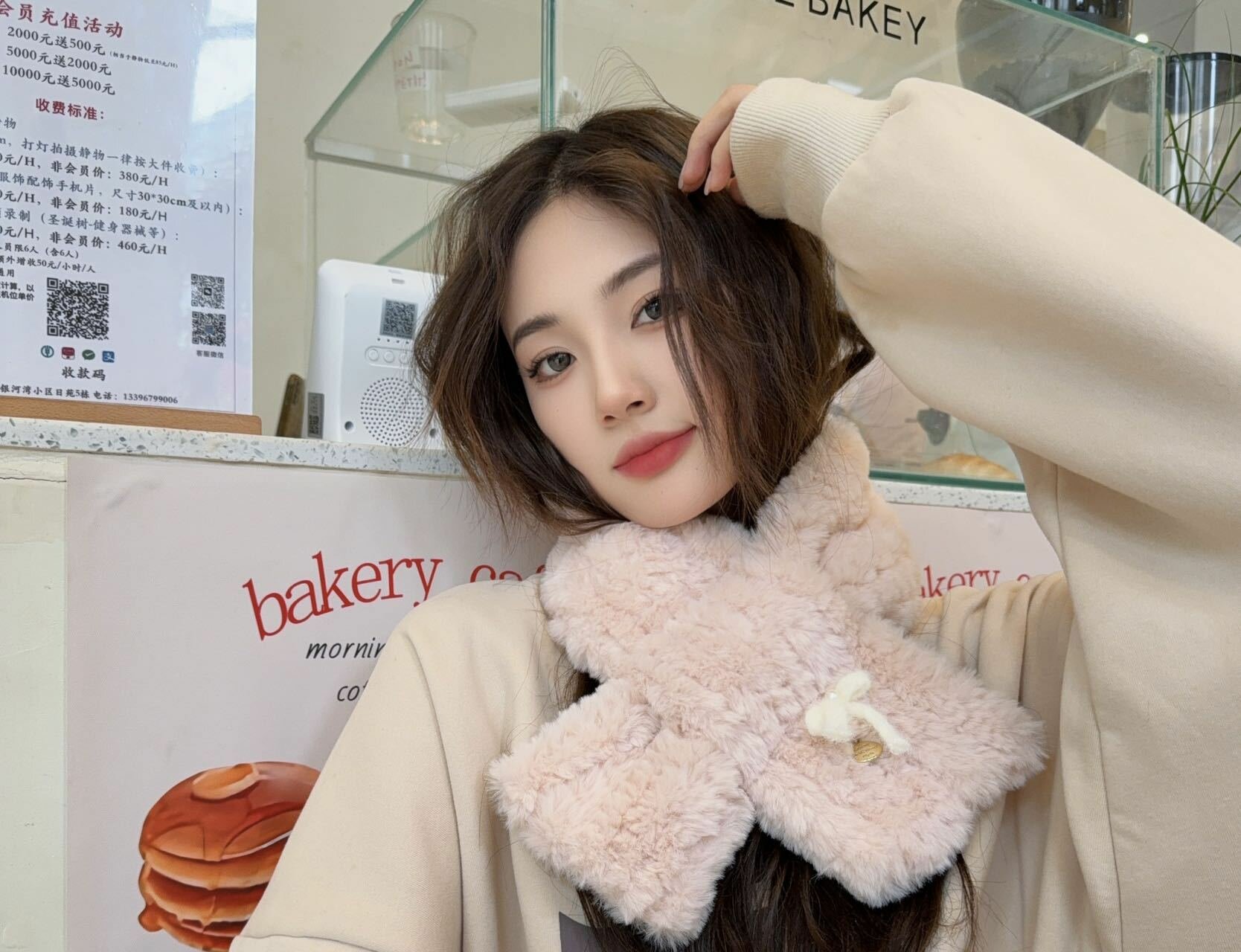 Комплект с шарфом для женщин