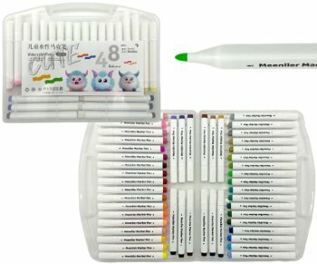 Набор фломастеров "Монстрики", 48 цветов, 1-3 мм, трехгранные, водостойкие