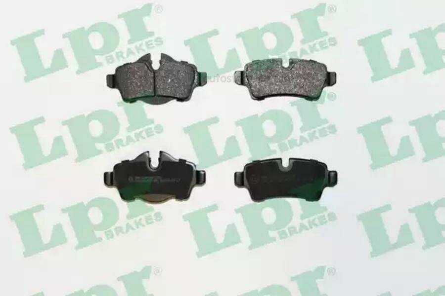 LPR 05P1481 Колодки тормозные MINI COOPER 06-/ONE/CLUBMAN 07- задние