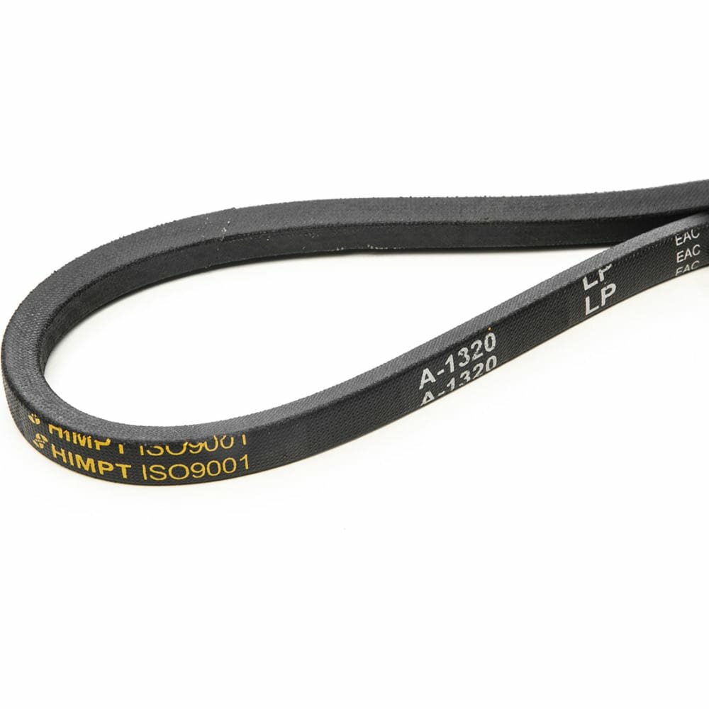 Клиновой ремень HIMPT А-1320 Lp / 1290 Li ГОСТ 1284-89 00004200050, каучуковый с полиэстеровым кордом