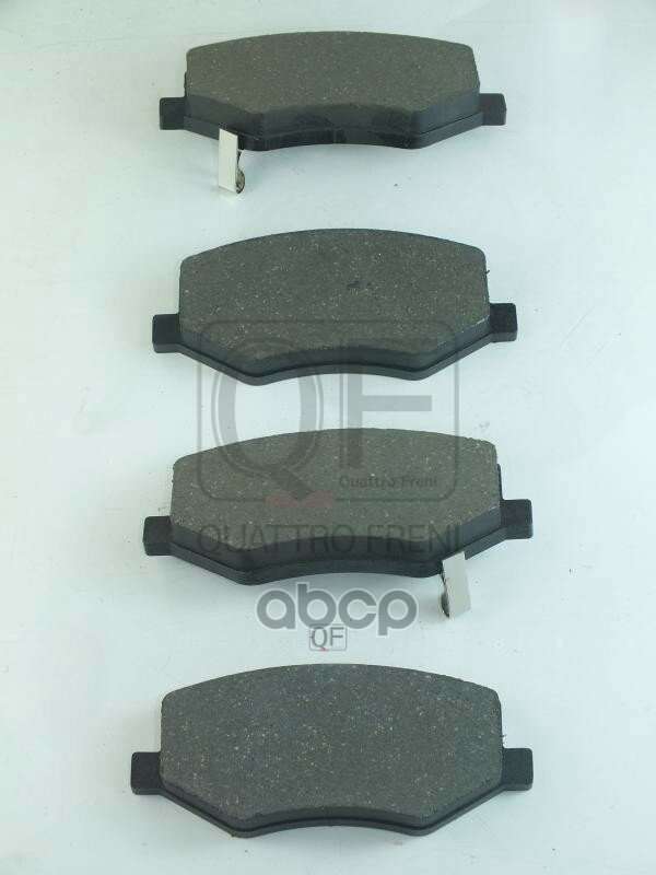 Колодки томозные дисковые передние к-т с мех. датчиком износа JAC JS4 S3 S5 MOSKWITSCH 3 6 QUATTRO FRENI арт. qf511502