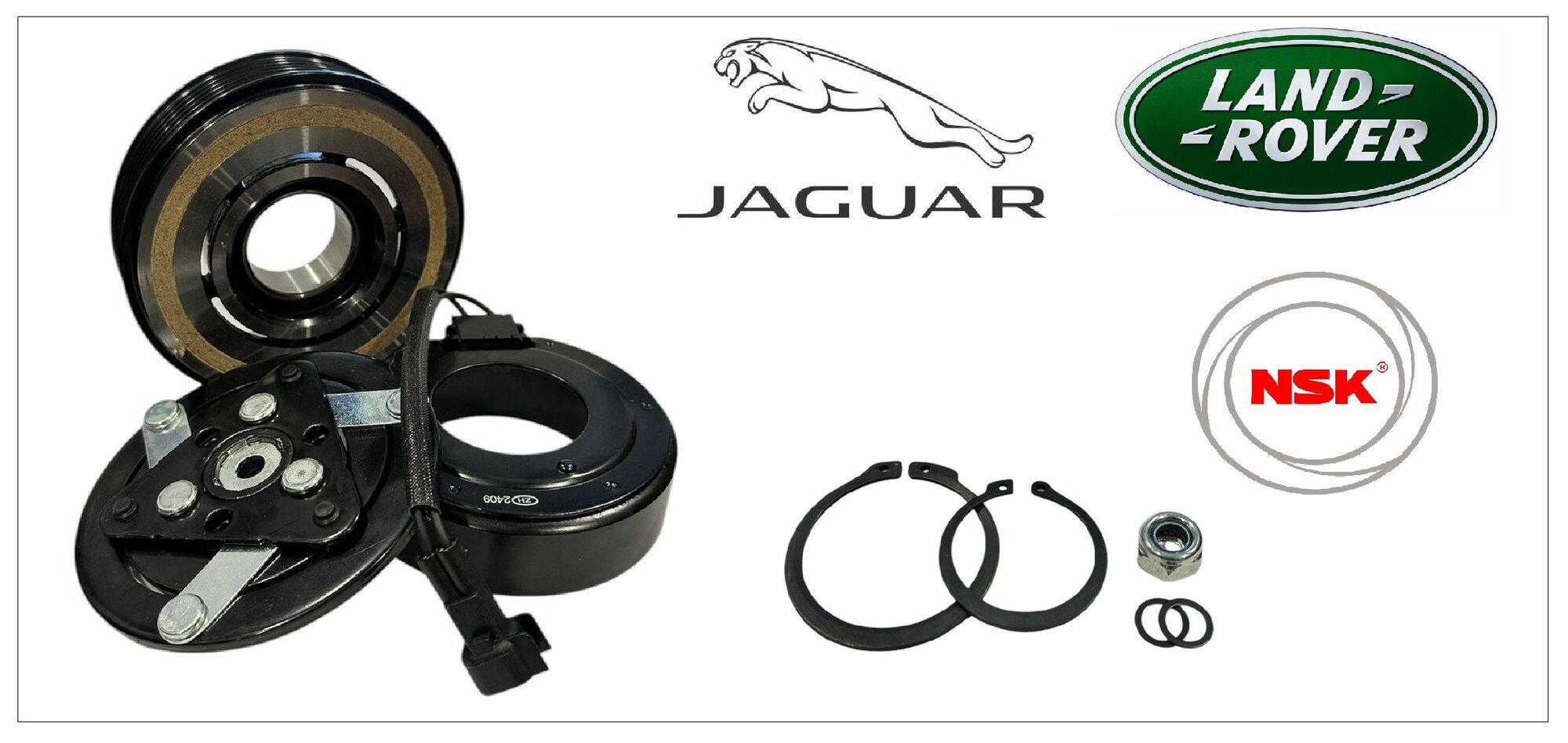 Муфта компрессора кондиционера NSK Japan Discovery IV Range Rover Sport