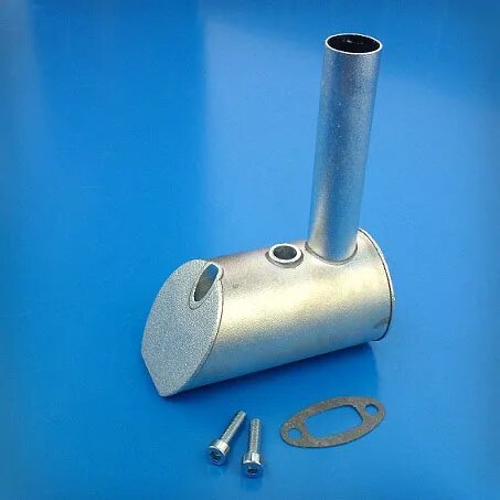 Выхлопная труба (глушитель) с одним/двумя отверстиями для бензинового двигателя DLE60 Double Hole