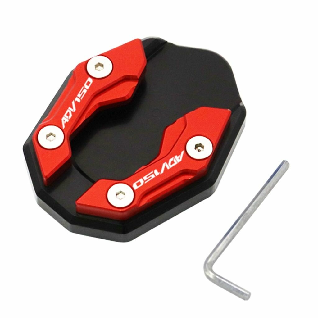 Подножка боковой парковки для мотоцикла PCX150 PCX160, красный