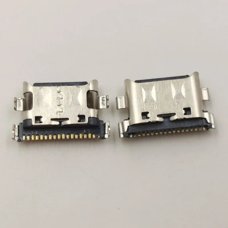 10 шт, разъем для зарядки док-станции, USB-разъем для зарядного устройства для Samsung Galaxy A20 A205 A205F A30 A305 A40 A405 A50 A505 A70 A705 A705F