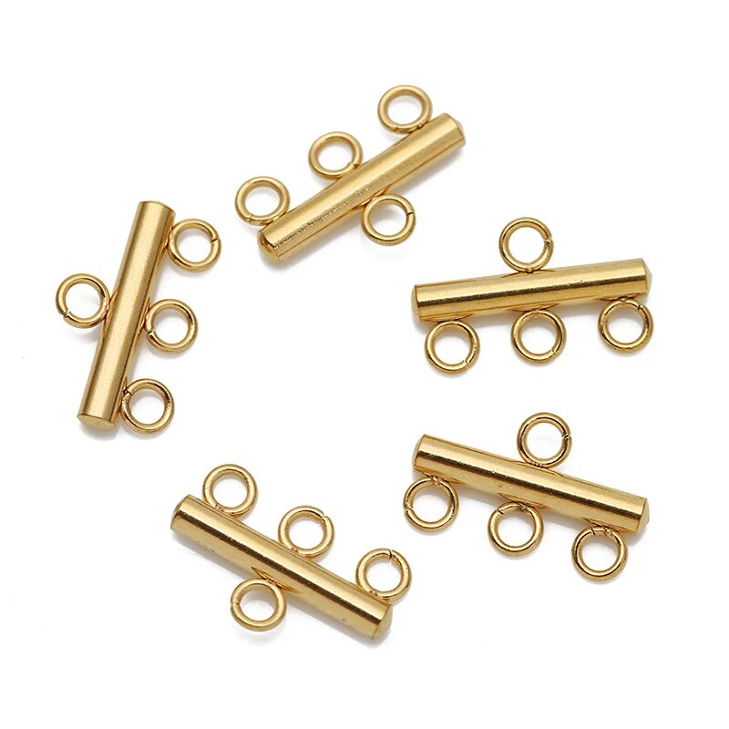 Соединитель для украшений, Gold-B, 10шт