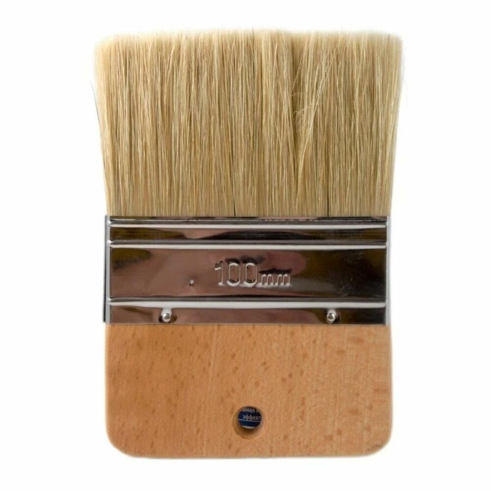 Кисть декоративная с натуральной щетиной Премиум STMDecor ZH004G (100мм)