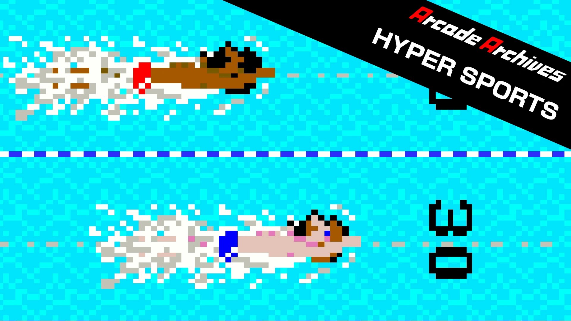 Игра Arcade Archives HYPER SPORTS для Nintendo Switch - Цифровая версия, США