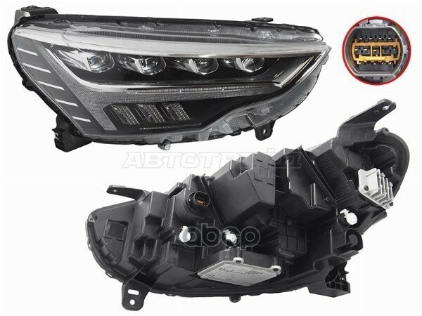 Фара Haval Jolion 20-24 (Справа/ LED/ ДХО/ С электрокорректором) Sat арт. ST-11-HVJLR