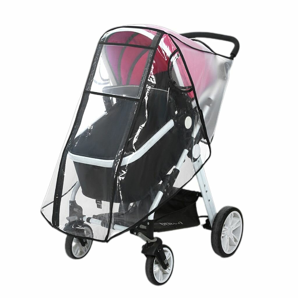 (1х) Чехол от ветра и дождя для коляски