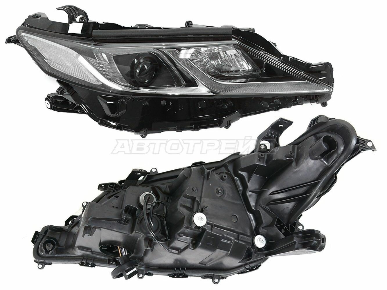 Фара правая, 1 LED полоса для Тойота Камри арт ST31211T20DR SAT