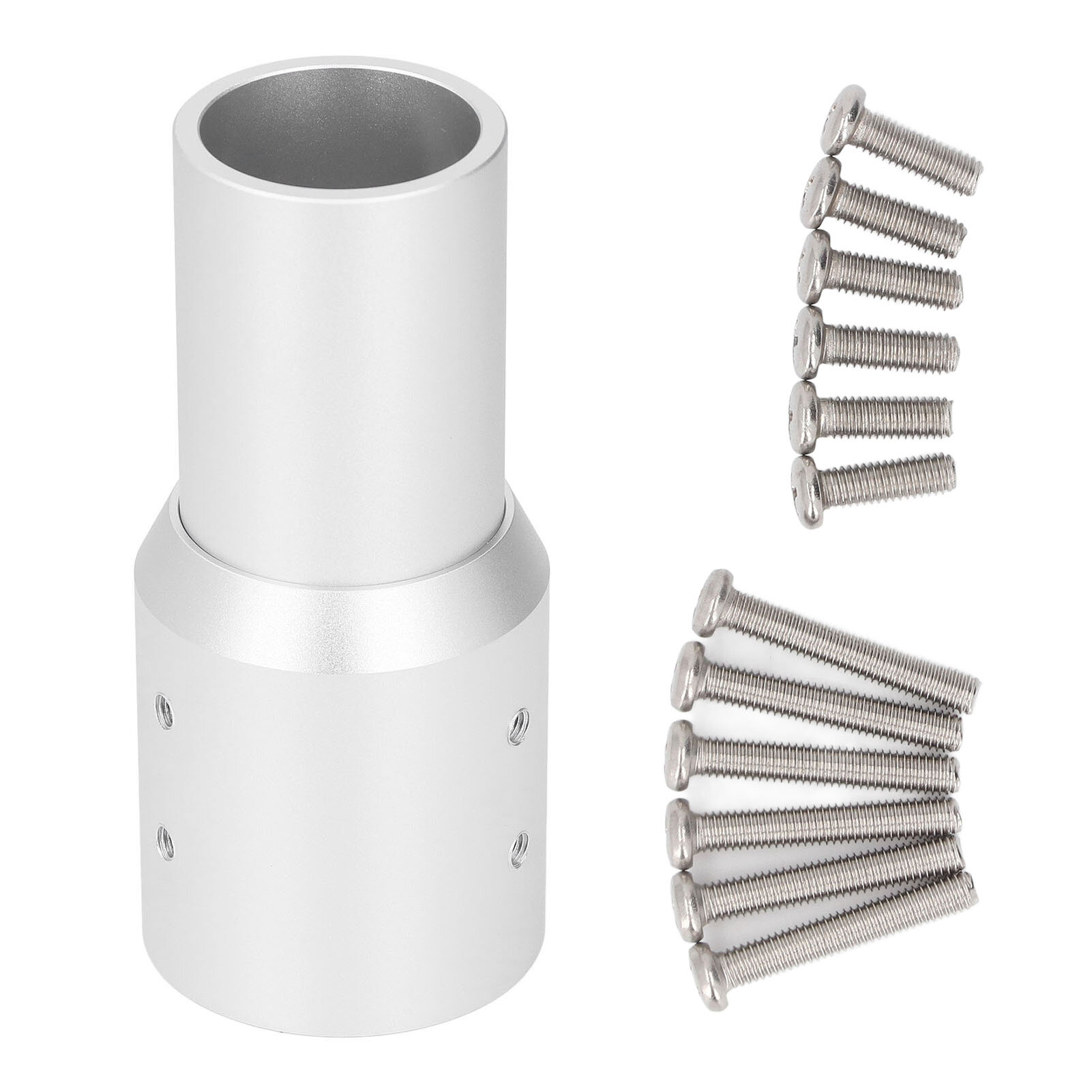 2-дюймовый V2 прямоугольный адаптер для телевизионной антенны из алюминиевого сплава, переходная мачта 2" на 1" антенный адаптер для телевизора