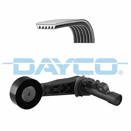 Комплект ремня поликлинового Dayco KPV284 для Citroen C4 (2013-н. в.), Citroen C4 Picasso (2013-н. в.), Citroen C4 SpaceTourer (2018-н. в.)