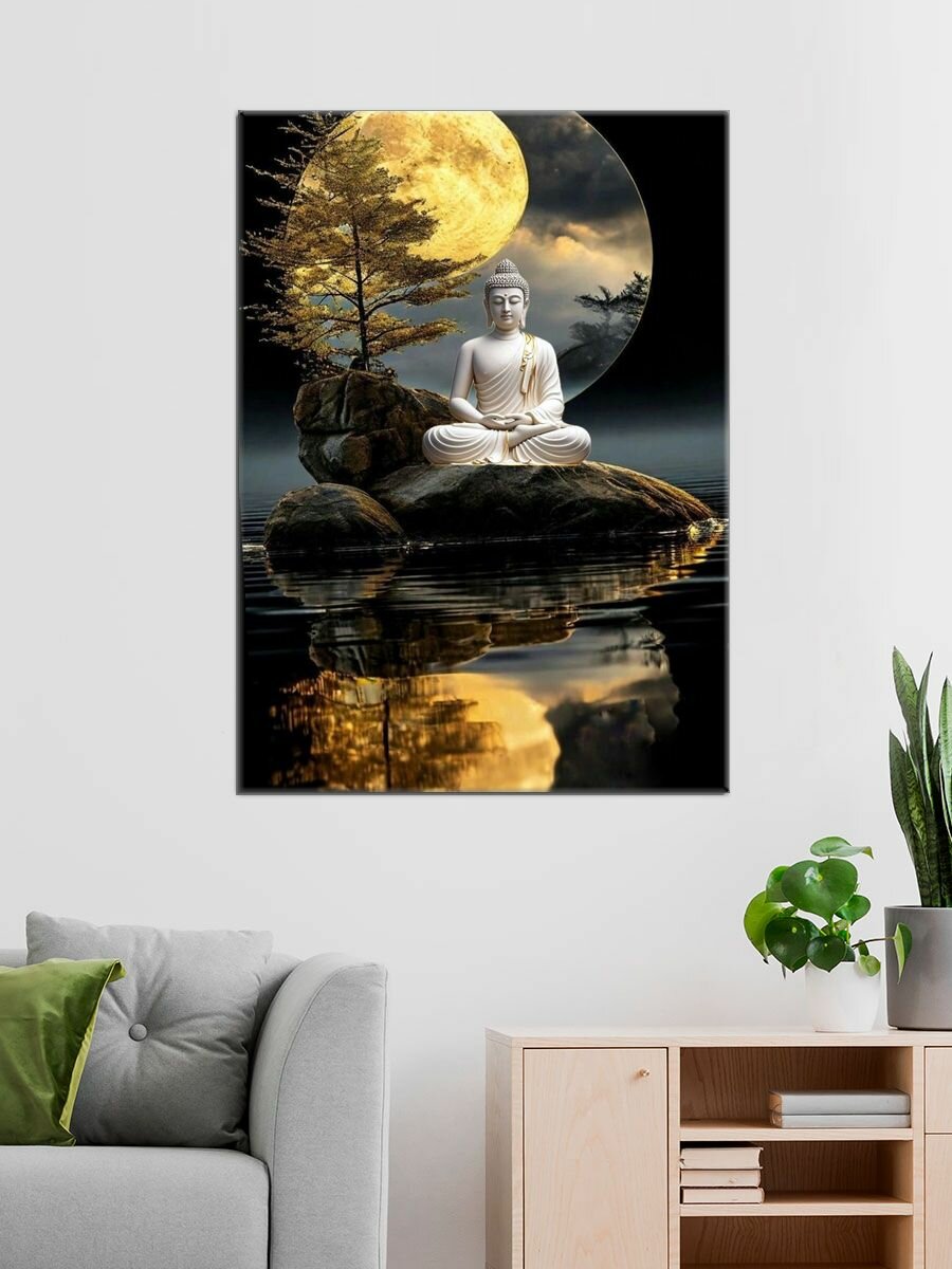 Картина на стену "Будда", 30х40 см