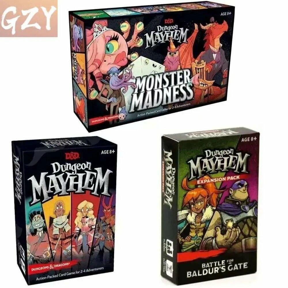 Настольная карточная игра Настольная Dungeon Mayhem Игра (Карточная) Новая версия игры