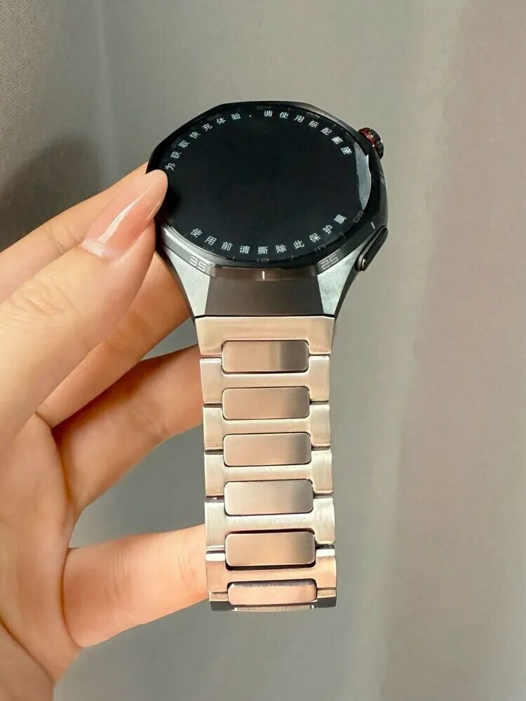 Для HUAWEI WATCH GT6 Pro 46mm титановый ремешок, Pегулируемый быстросъемный ремешок из чистого титана