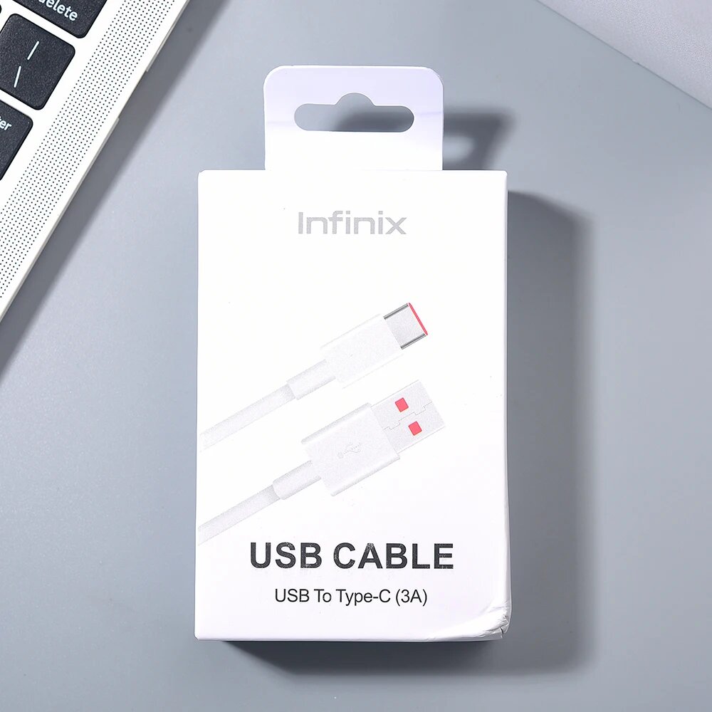 Оригинальный USB-кабель Type-C для Infinix Note/Hot 60 50 40 Pro+ 60i 50i 50S 40S GT 30 20 Pro Smart10, быстрая зарядка, передача данных, игровой кабель