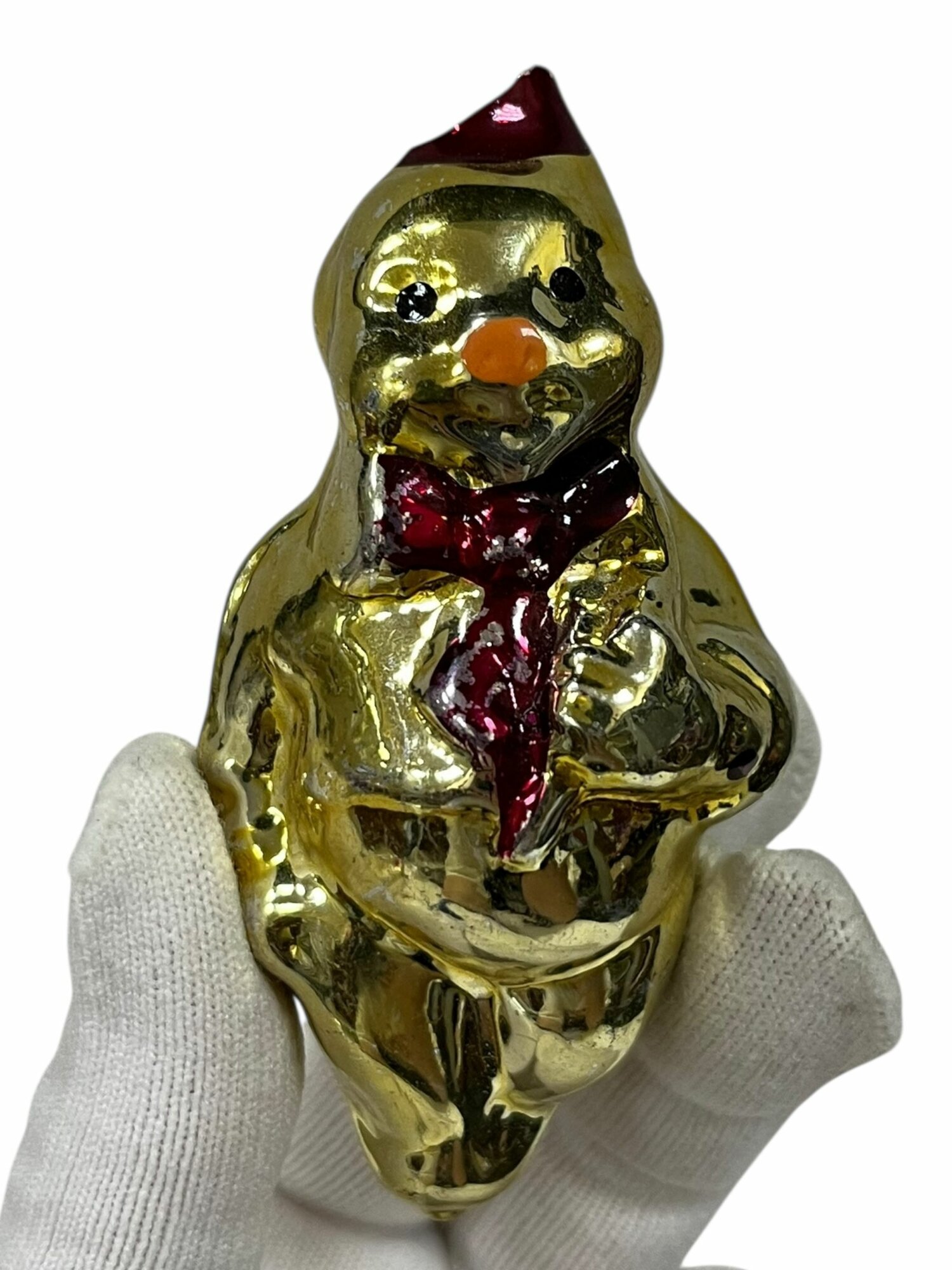 Советская елочная игрушка, Клоун, без крепления. Сделано в СССР