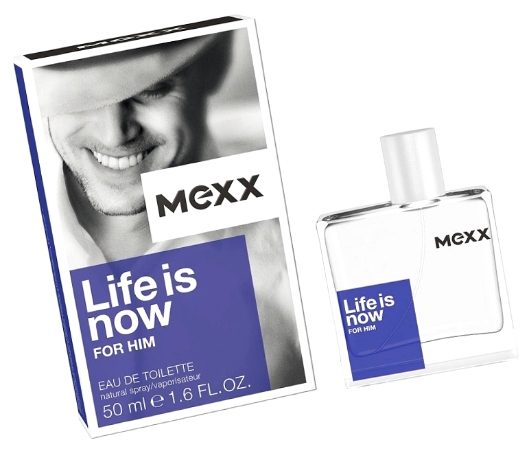 Mexx Life Is Now For Him туалетная вода мужская 30 мл - Мекс Лайф Из Нау Фор Хим