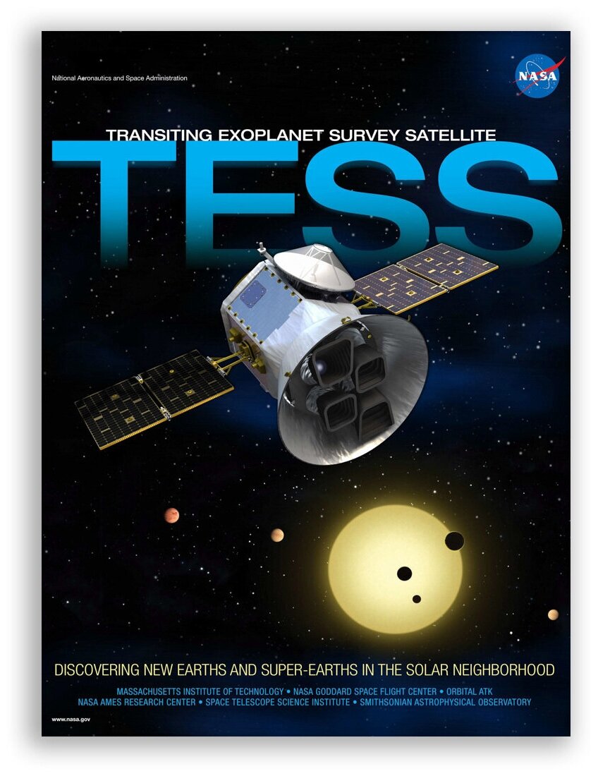 Постер на бумаге / Space: Tess / Космос